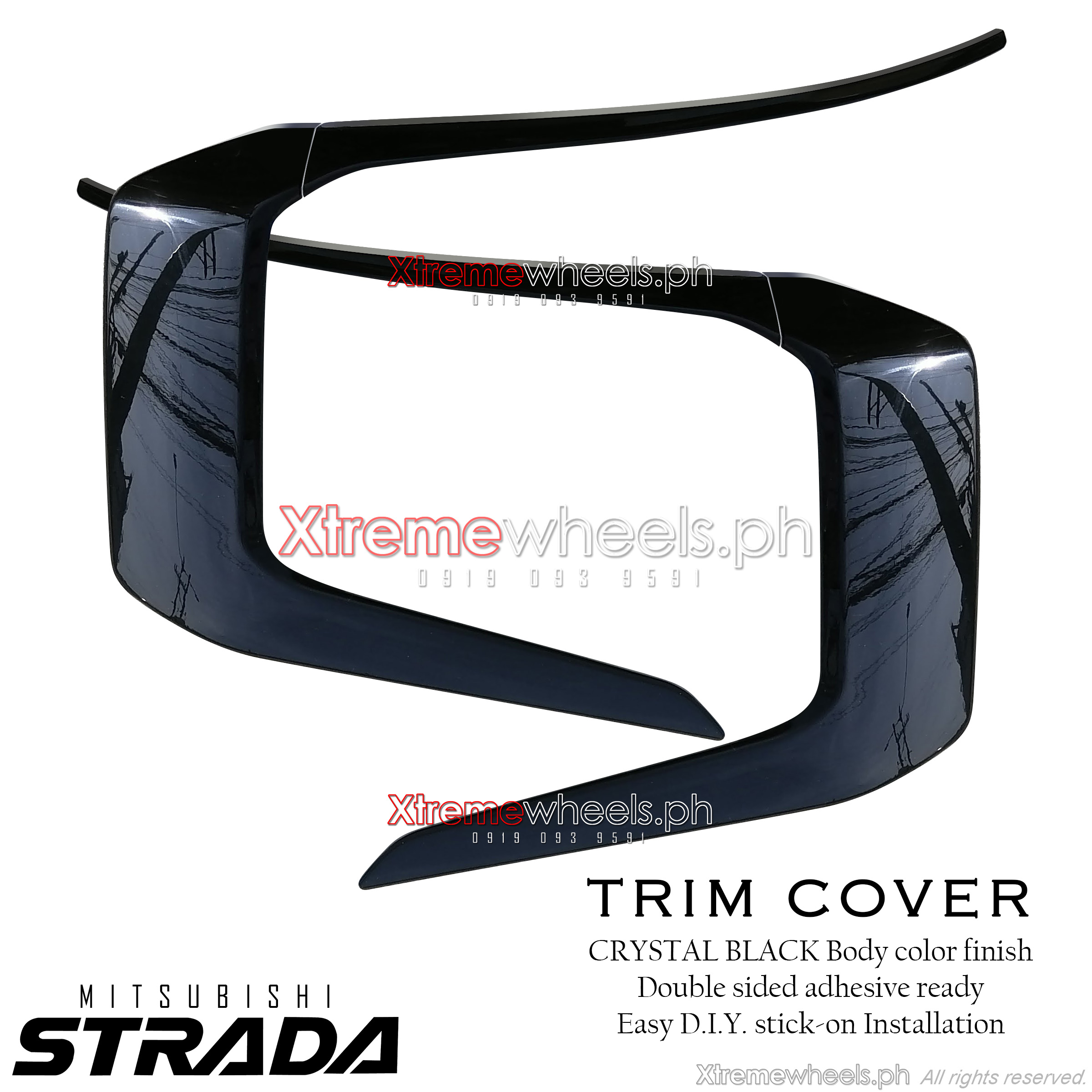 Mitsubishi Strada 2019-2023 JET Black Body Color Thailand Made Front ...