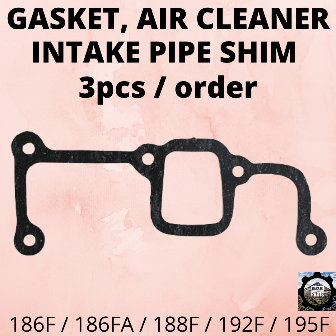 Gasket, Air Cleaner / Intake Pipe Manifold 186F / 186FA / 188F for ...