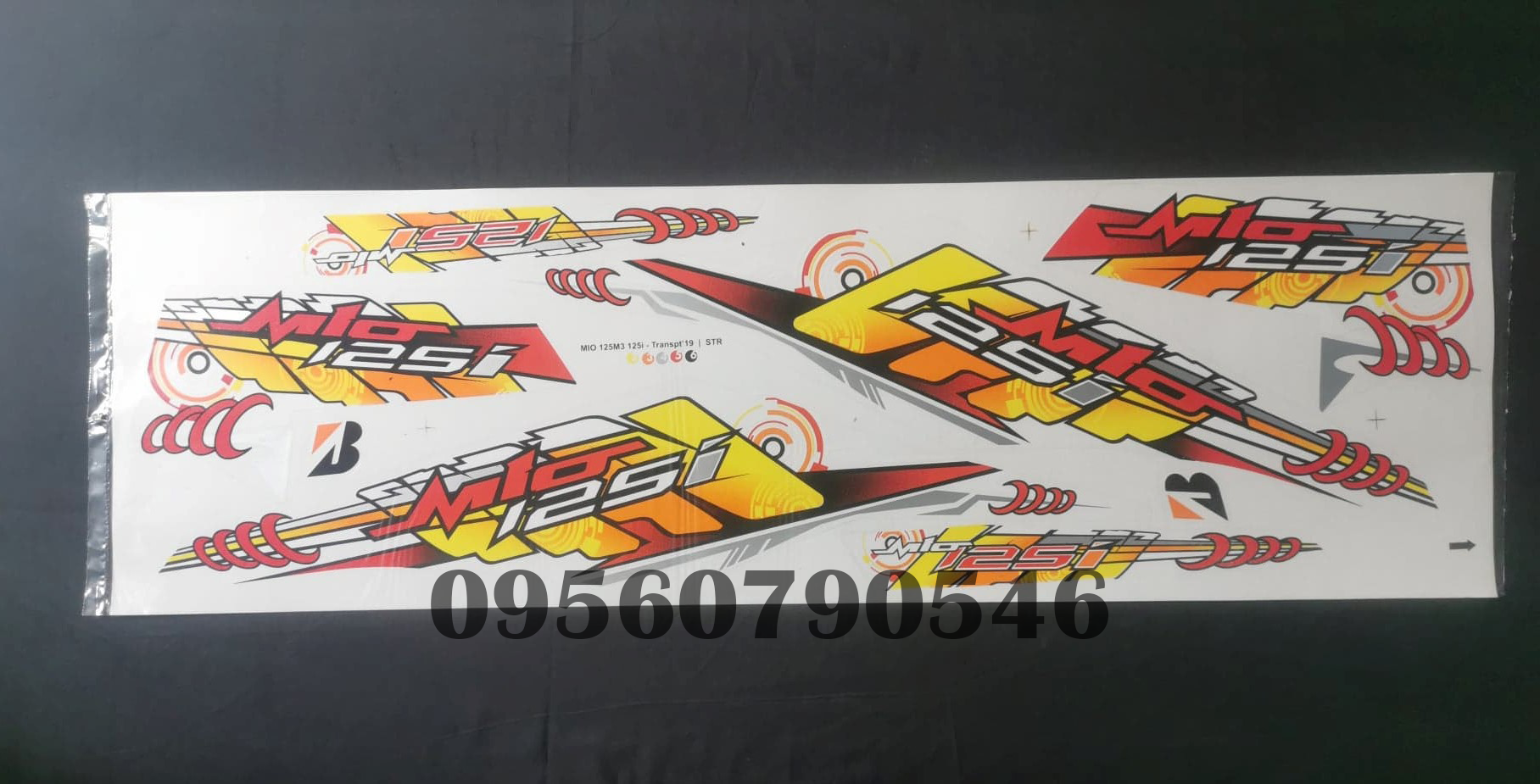 YAMAHA MIO i 125 (TRANSPARENT) Decal/Sticker | Lazada PH