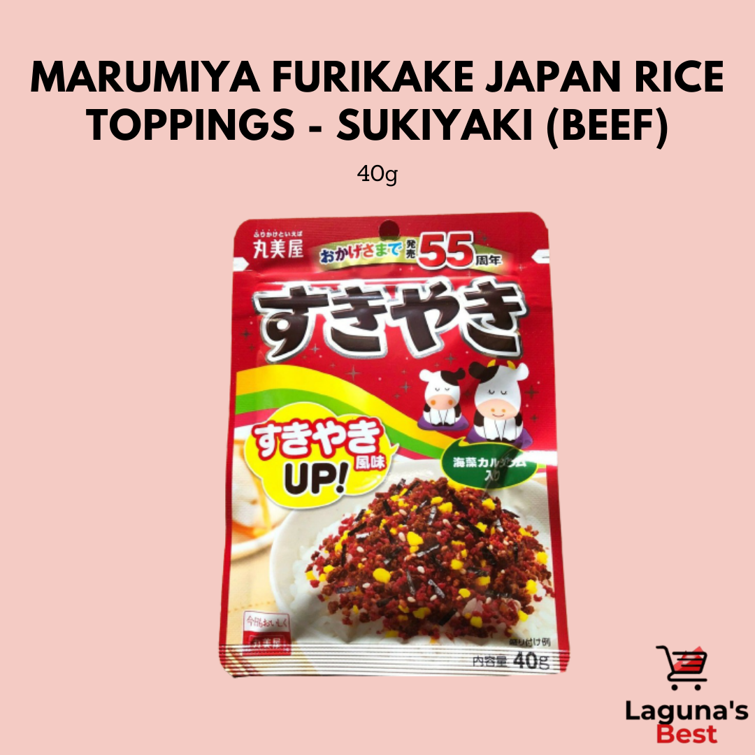 Marumiya Furikake Japan Rice Toppings - Sukiyaki (beef) | Lazada PH
