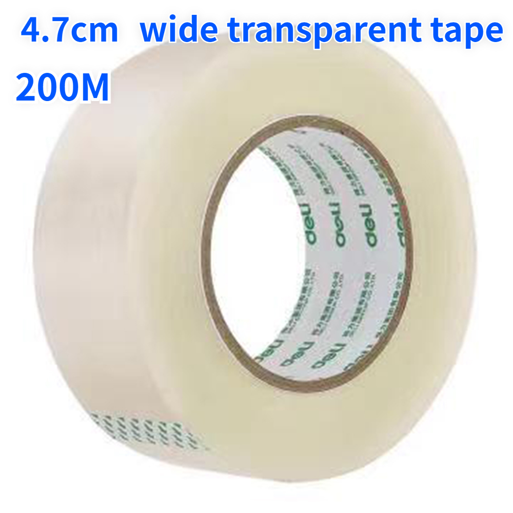 4.7cm wide transparent tape transparent tape Packaging Clear Tape 200M ...