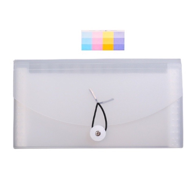new design small documents expandable plastic Envelope with 13 ...