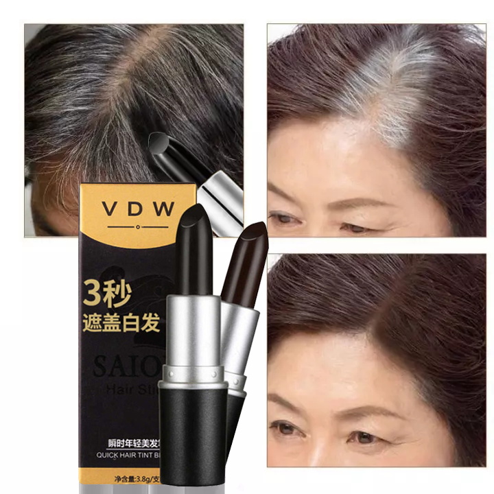 100% Original Hair Color Stick Pure Plant Hair Dye Stick One-time Fast ...