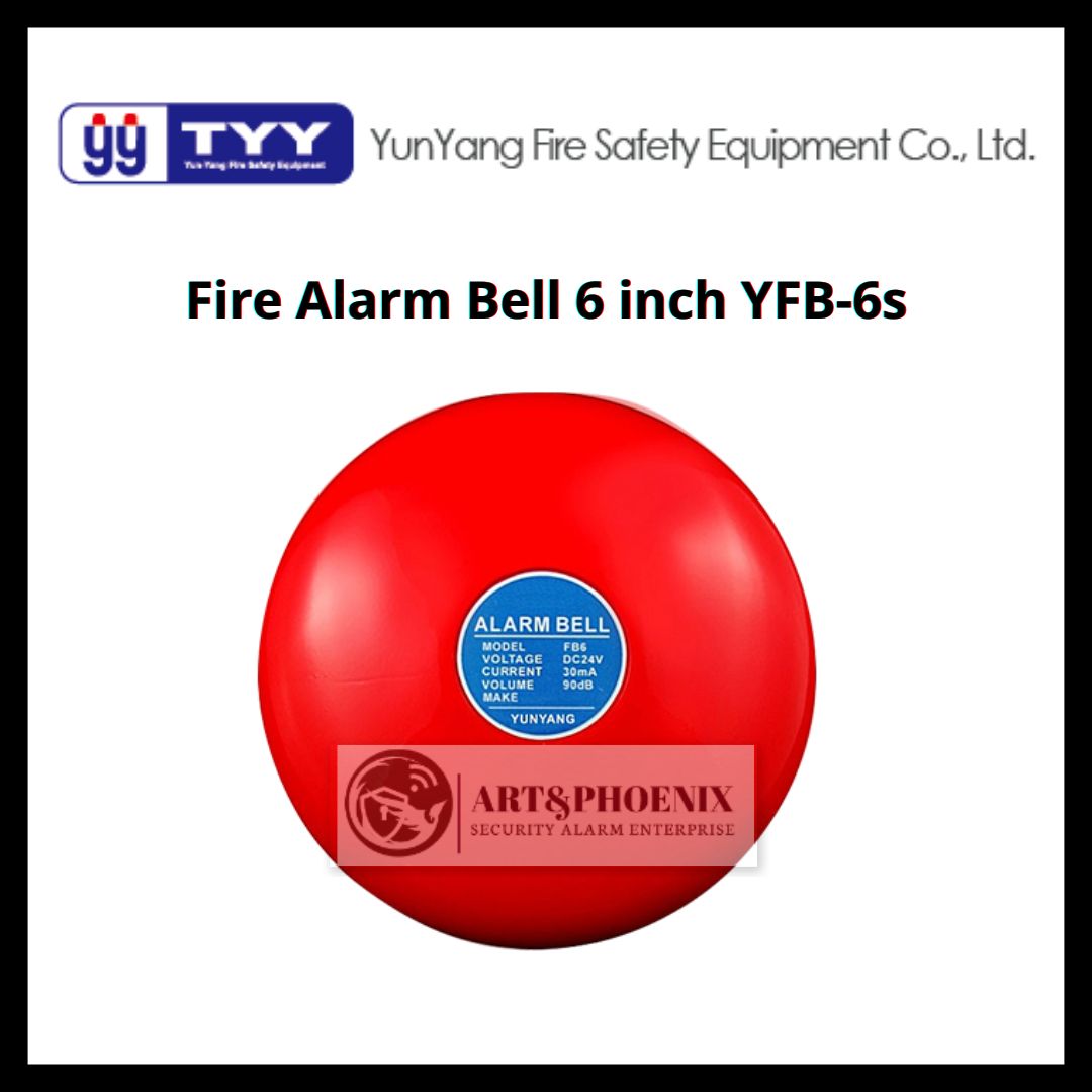 TYY YFB-B6 Fire Alarm Bell 6″ DC24V | Lazada PH