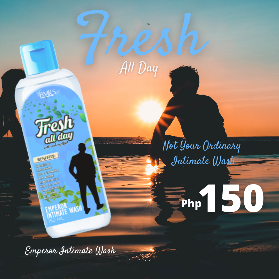 BMRS Fresh All Day Emperor Intimate Wash 150ml get freebie | Lazada PH