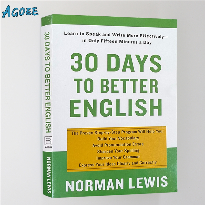 Agoee-30 Days Improve English Skills Thirty to Better Classic Learning ...