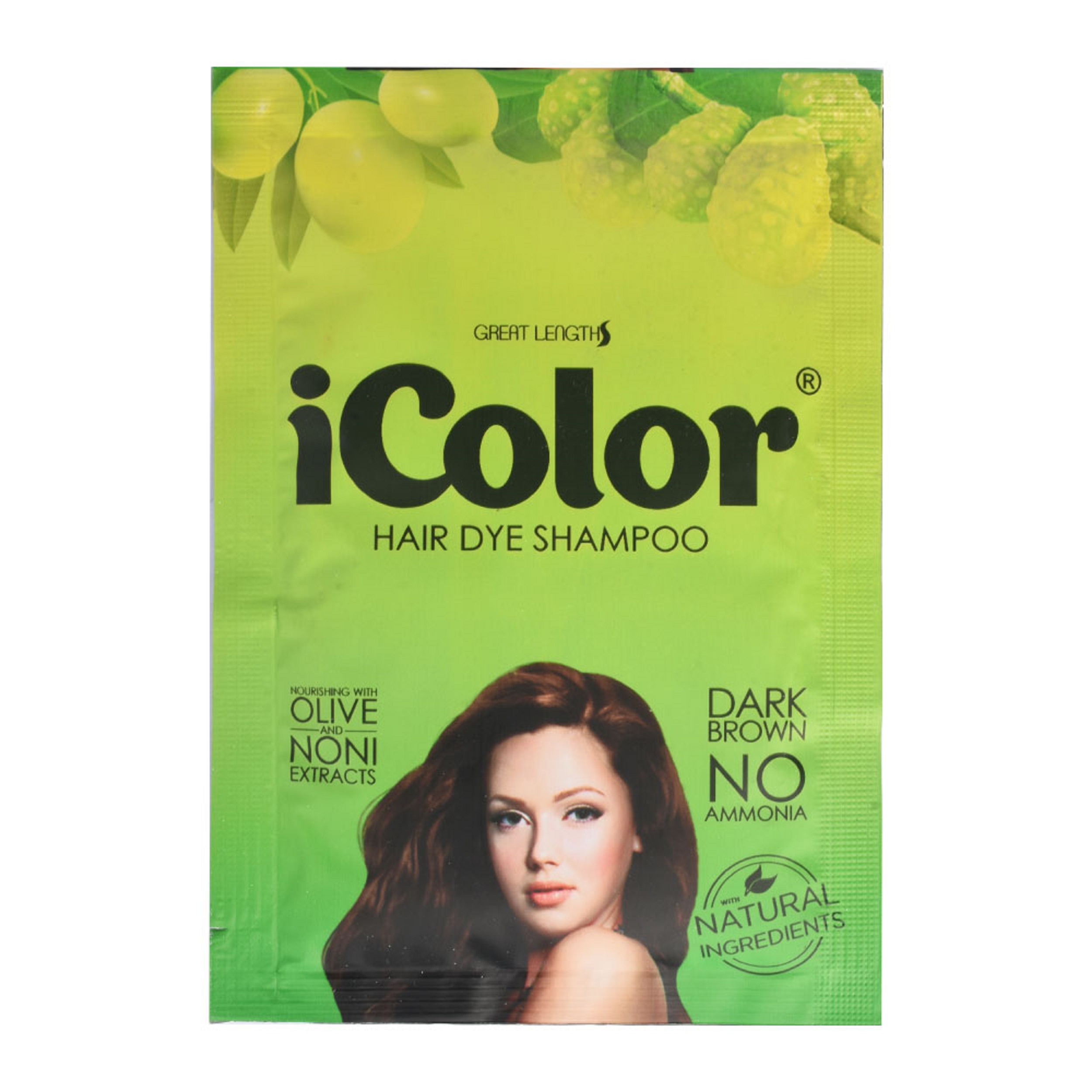 ICOLOR Hair Dye Shampoo - Dark Brown 30ml | Lazada PH
