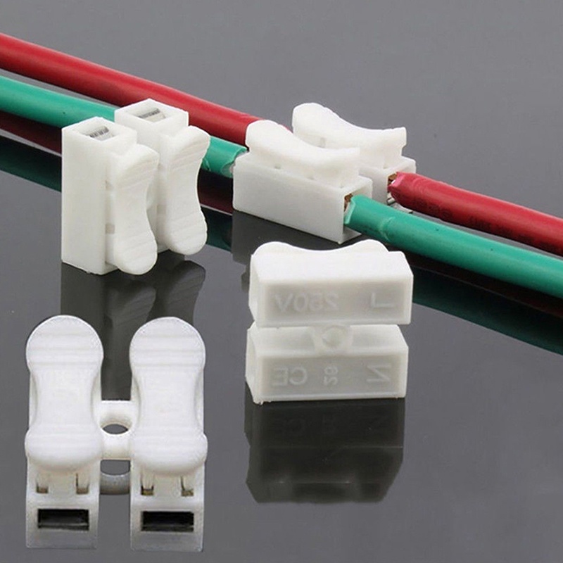 LngBo 30 Pcs Electrical Cable Connectors Quick Splice Lock Wire ...