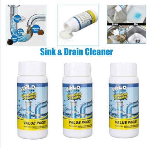 NEW TRENDING ORIGINAL WILD TORNADO POWERFUL SINK & DRAIN CLEANER UNCLOG ...