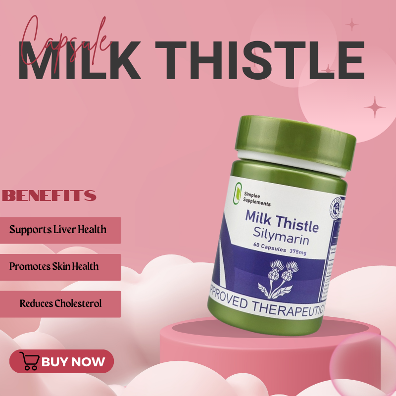 Simplee Milk Thistle Capsule Supplement | Lazada PH