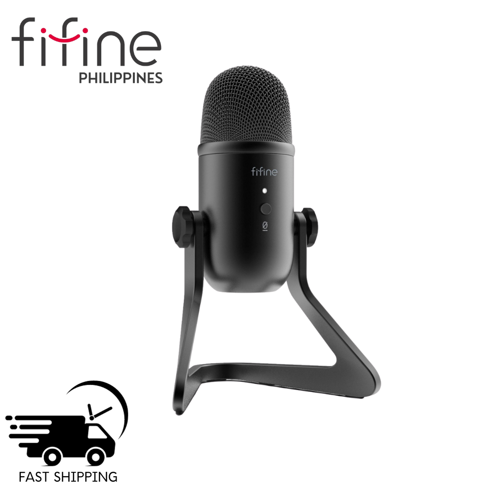 FIFINE K678 USB Microphone Metal Condenser Microphone Recording Microphone Gaming Mic Podcast ...