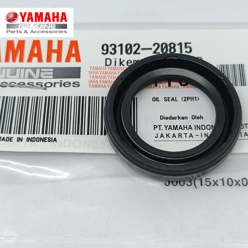 ORIGINAL YAMAHA OIL SEAL 93102-20815 PRIMARY DRIVE MIO i125 Nmax Aerox ...