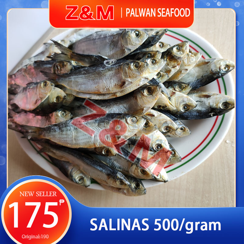 SALINAS tuyo 500gram dry fish palawan seafood dried fish salinas tuyo ...