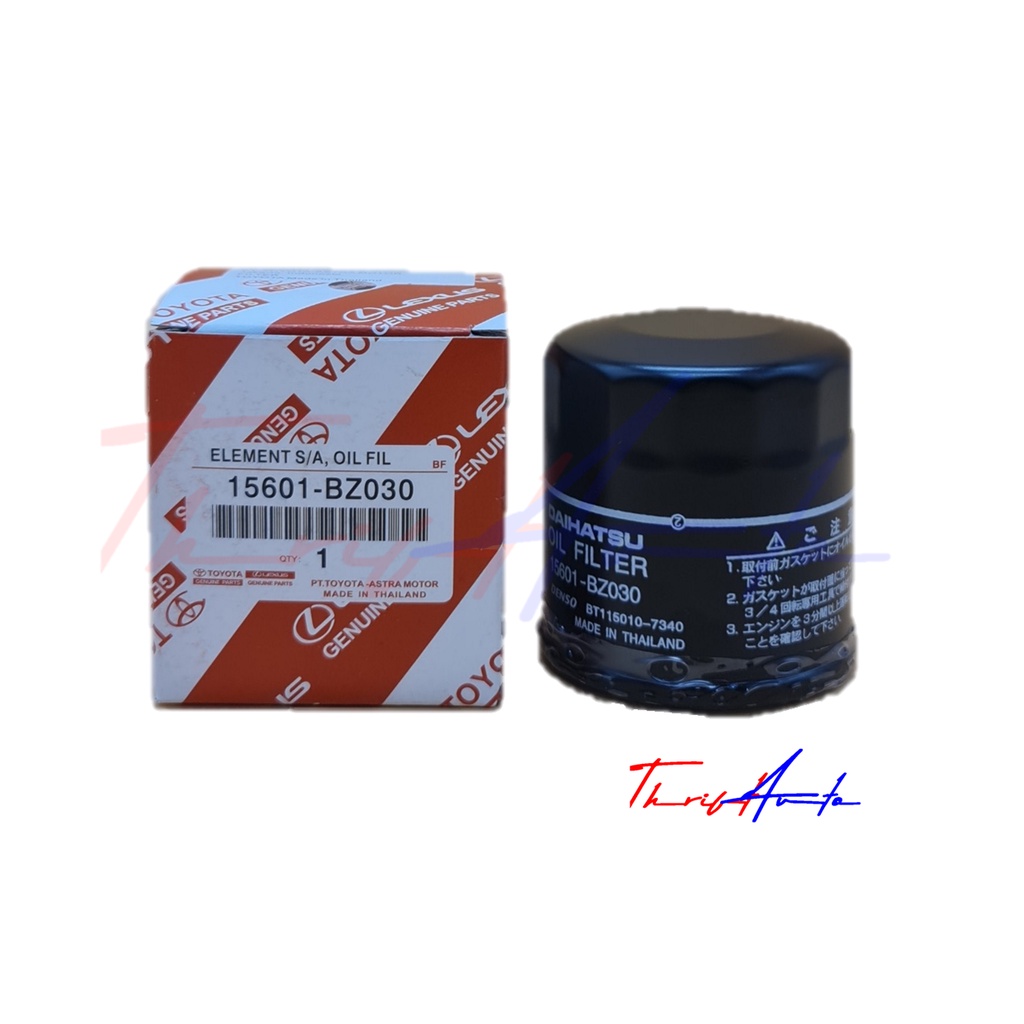 Oil Filter (15601-BZ030) for Toyota Avanza, Toyota Rush, Toyota Wigo ...
