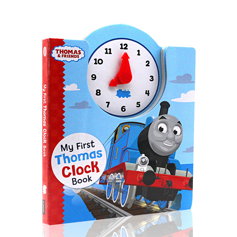 Thomas and friends my first Thomas clock book small train Thomas and ...