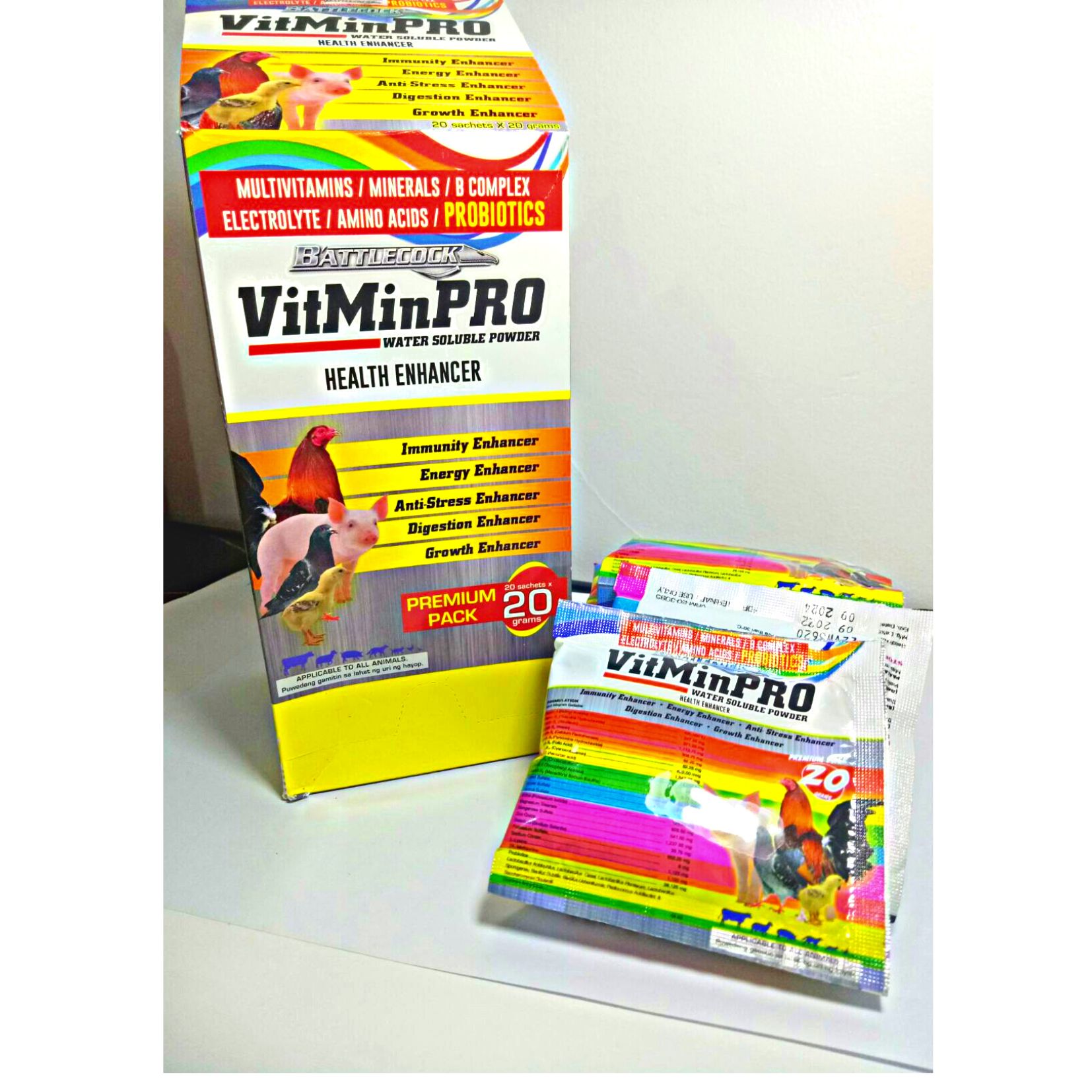 [RCG AGRIVET] Battlecock VitminPro Health Enhancer Powder (Vitmin Pro ...