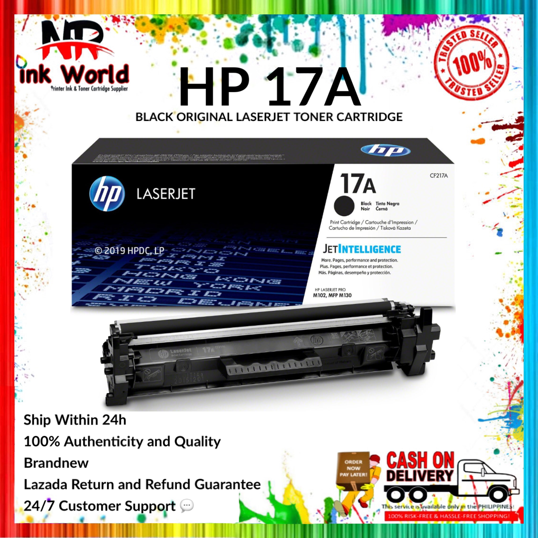 HP 17A Black Original Laserjet Toner Cartridge (CF217A) | Lazada PH