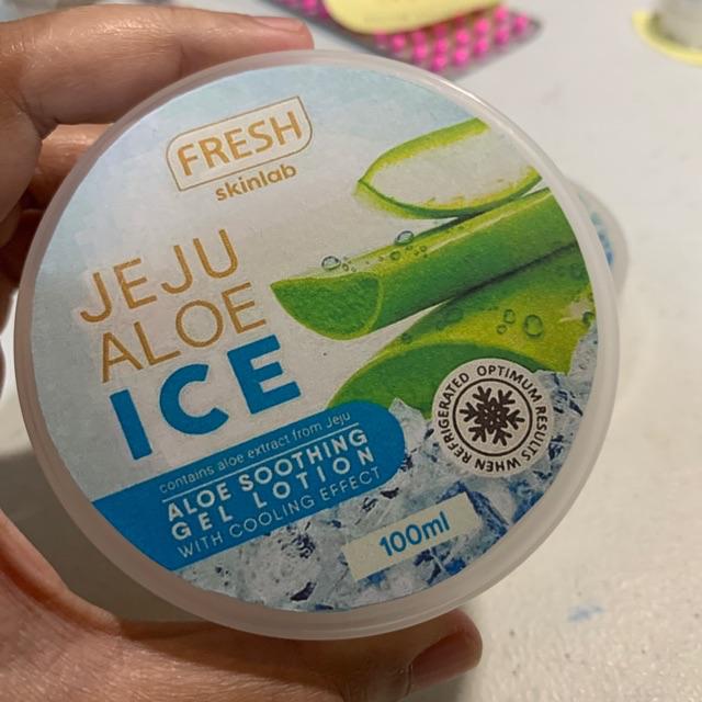 FRESH SKIN LAB Jeju Aloe Ice Soothing Gel Lotion | Lazada PH