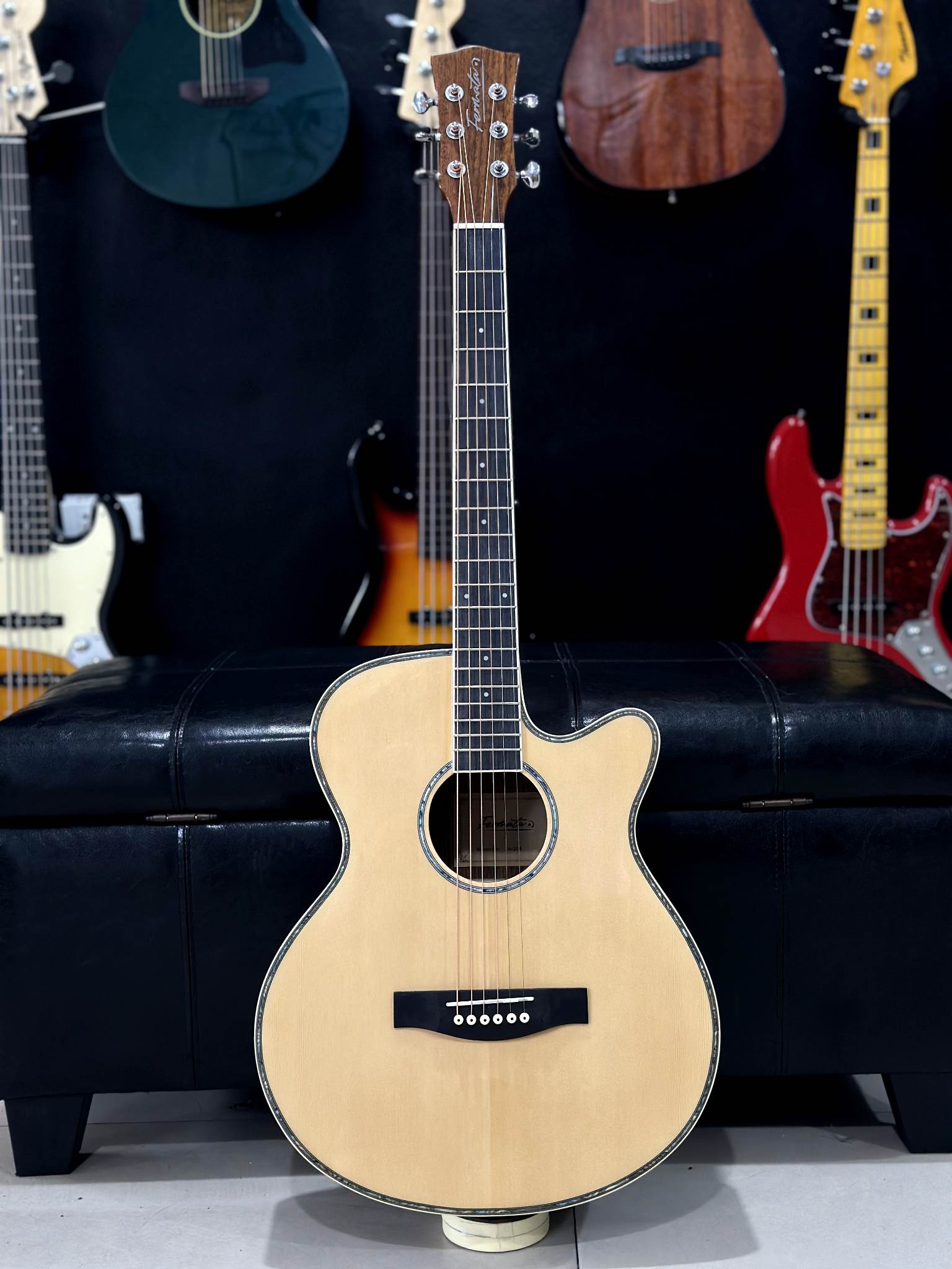 Fermata FA-204 Acoustic Guitar | Lazada PH