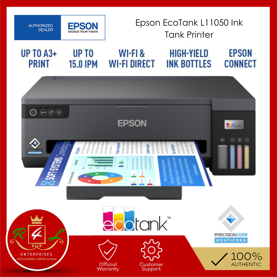 Epson EcoTank L11050 Ink Tank Printer (Successor model of L1300 Printer ...