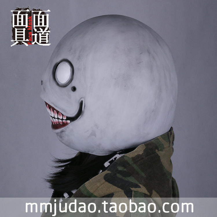 Neil mechanical era Emil Emil mask head cosplay Halloween horror comedy ...