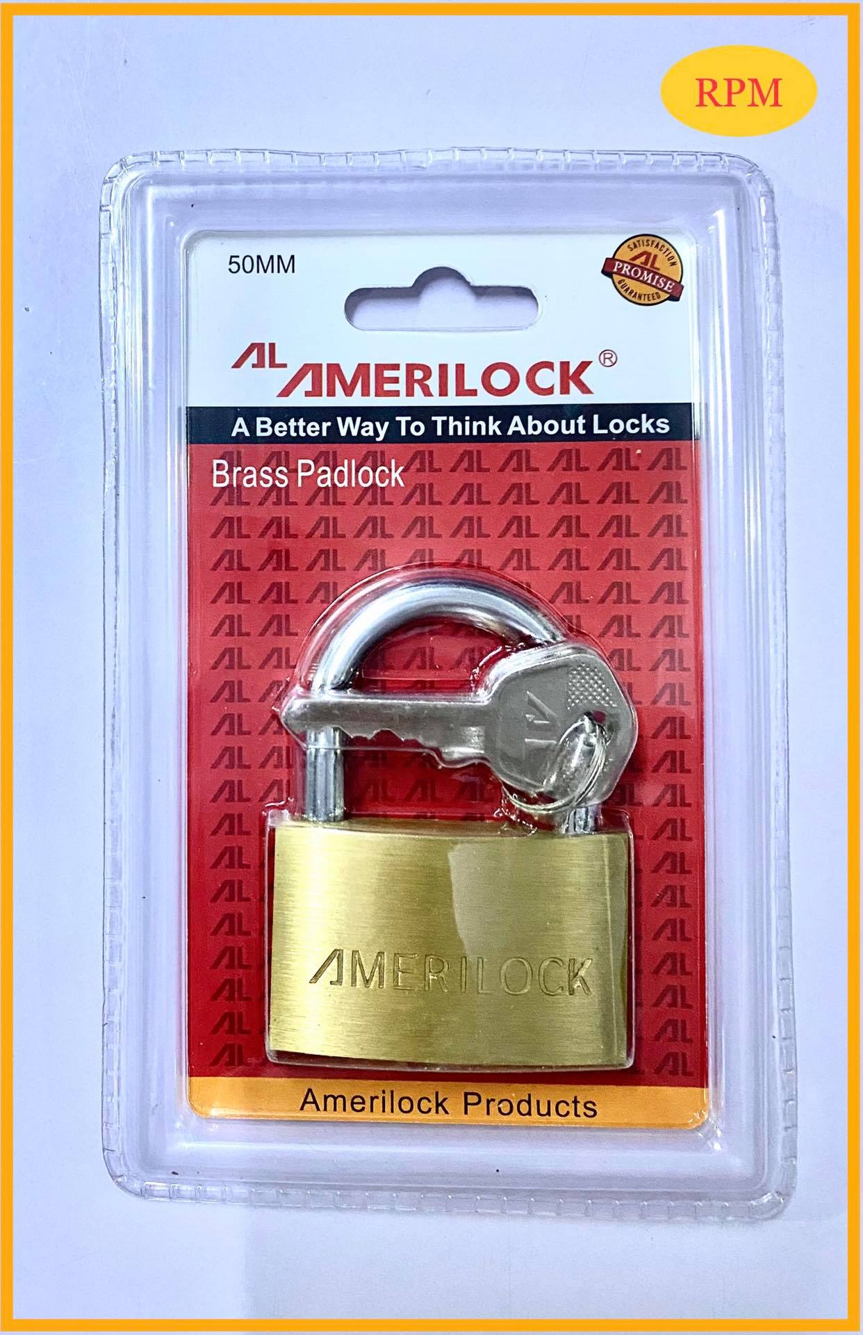 Amerilock Brass Padlock ( 1pc ) ( Assorted sizes ) | Lazada PH