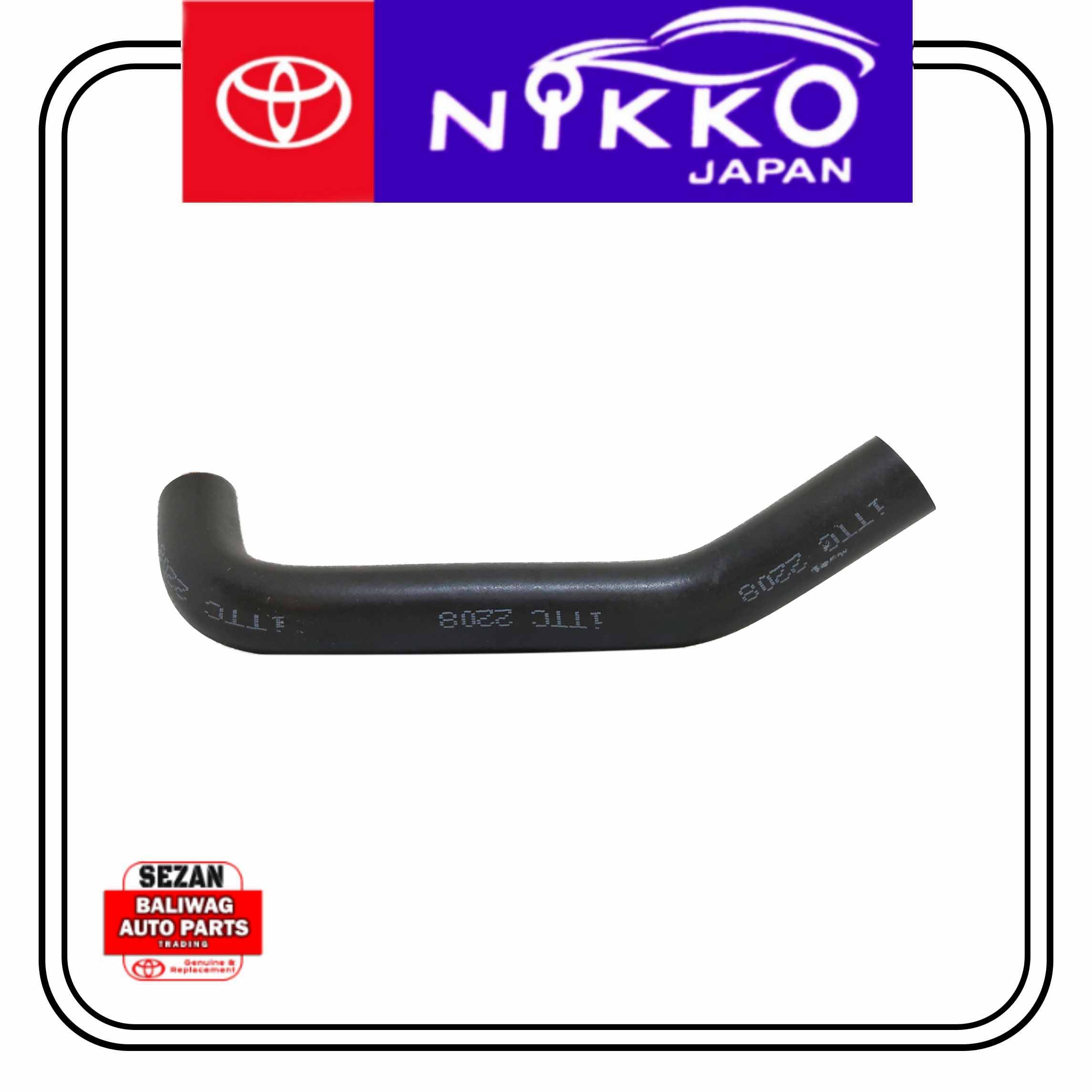 NIKKO JAPAN VENTILATION HOSE TOYOTA FORTUNER HILUX 2005-2008 12261 ...