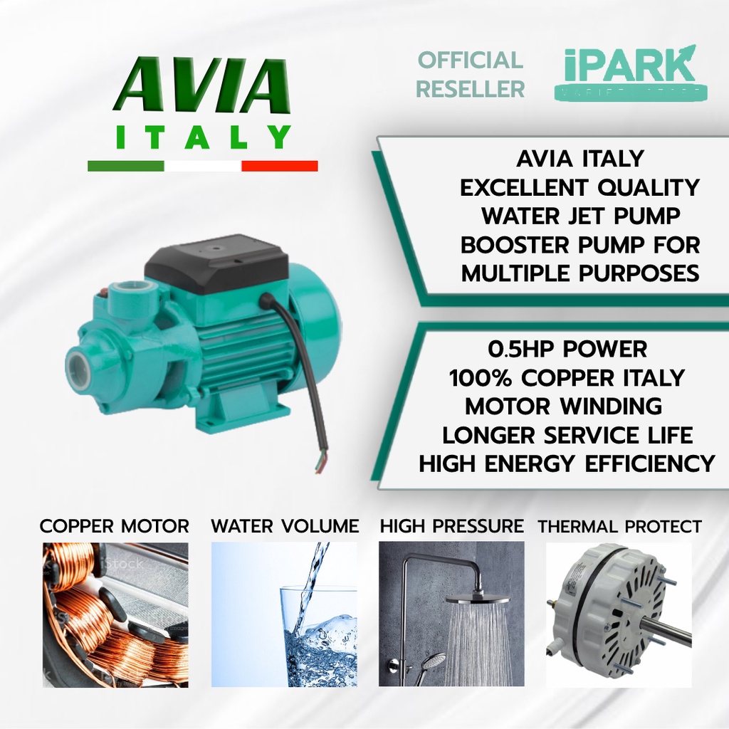 [NEW] ITALY Jet Pump Booster Shallow well Water Pump Jetmatic HEAVY ...