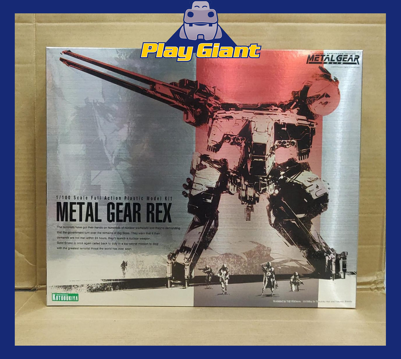 Kotobukiya Metal Gear Rex (Metal Gear Solid) 1/100 Model Kit | Lazada PH