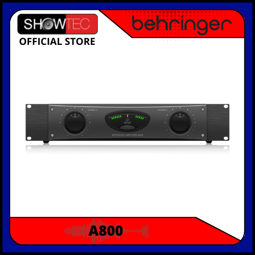BEHRINGER A800 - Professional 800 Watt Reference-Class Power Amplifier ...