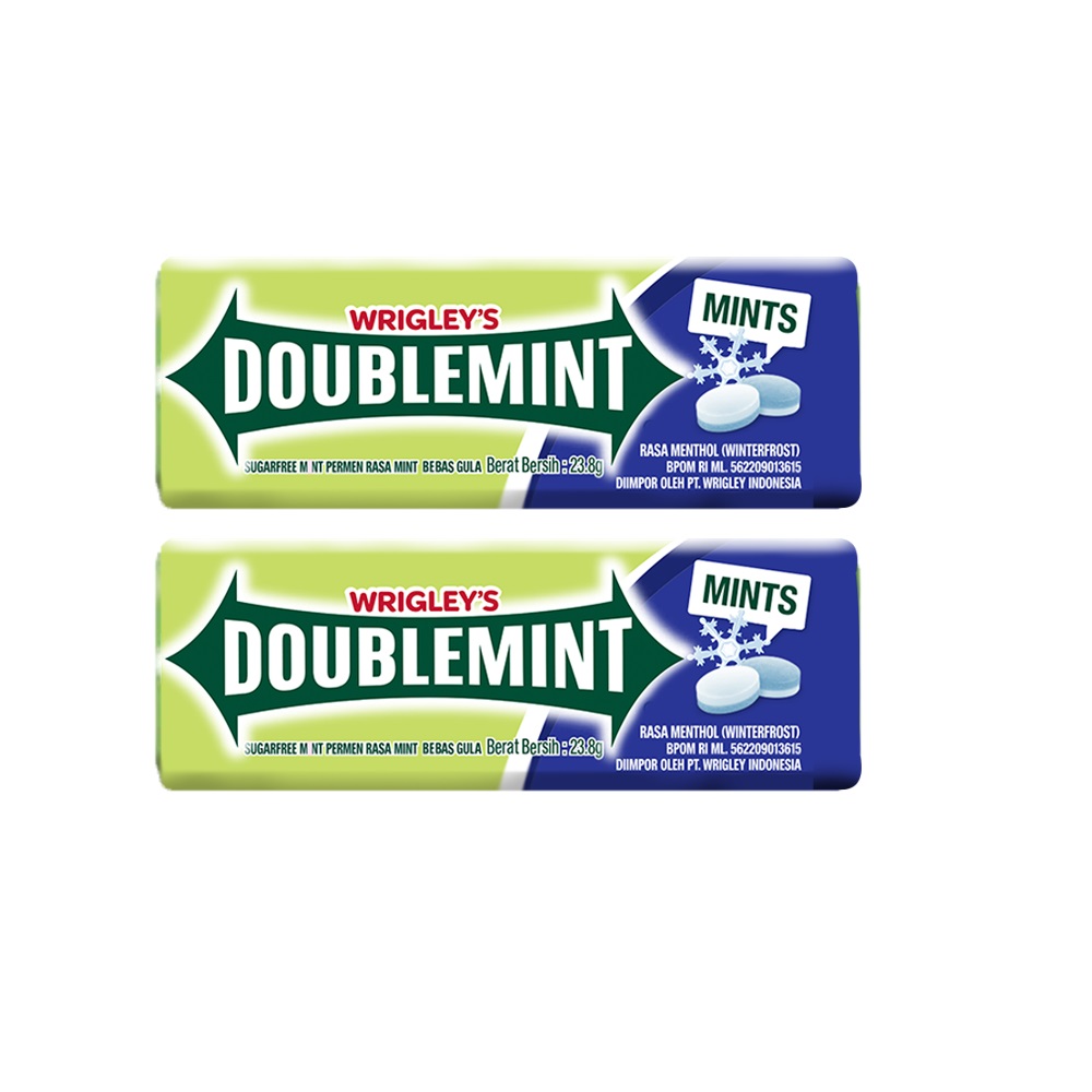 Doublemints Mints Winterfrost Candy 35s - pack of 2 | Lazada PH