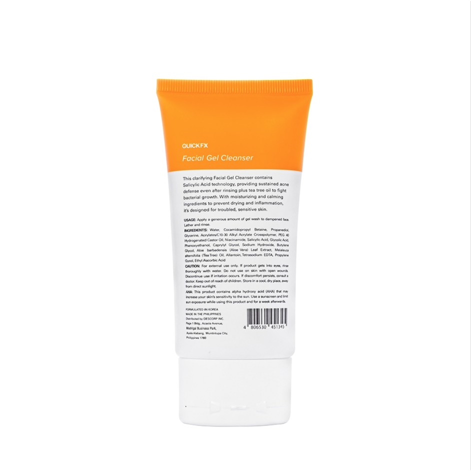 QUICKFX Pimple Eraser Facial Gel Cleanser 75ml | Lazada PH