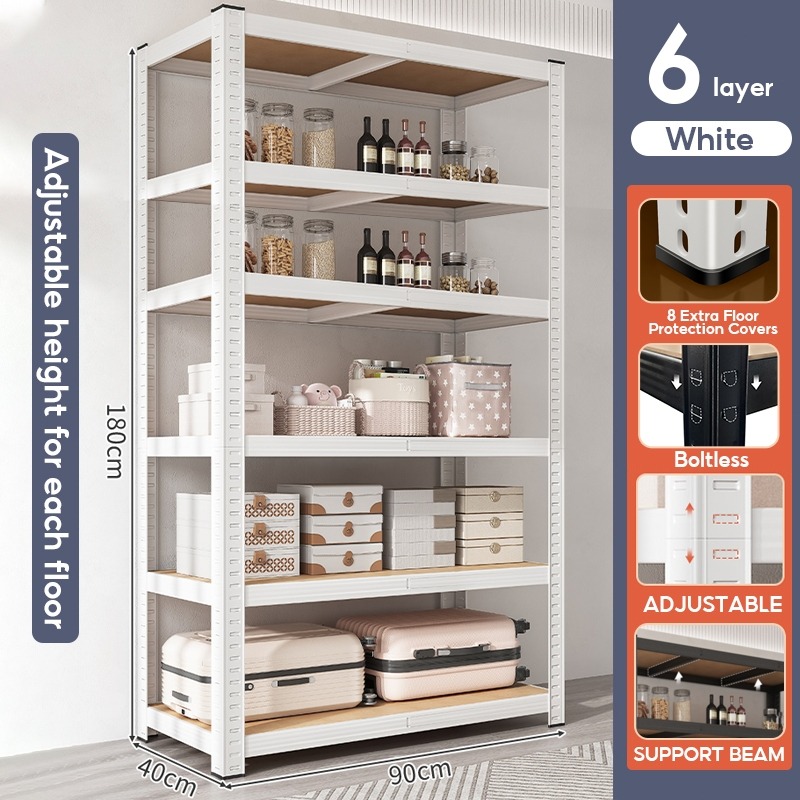 Steel Shelf 5 Layer Rack Metal Rack Steel Storage Shelves Metal Shelf ...