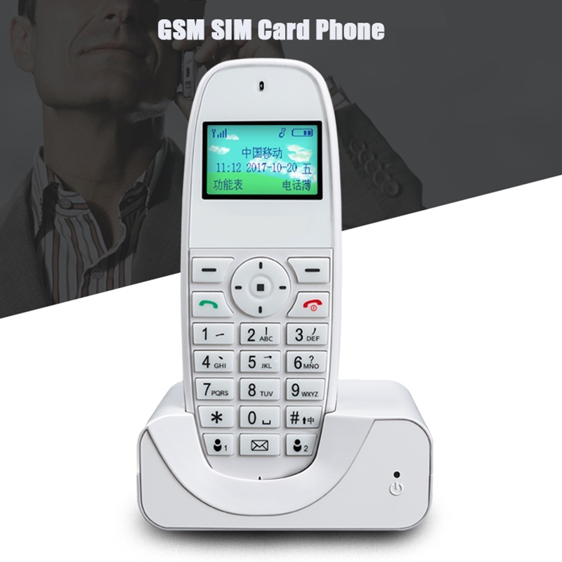 KT1100 GSM Card Phone SIM Card Landline Telephone Mobile Phone Fixed ...