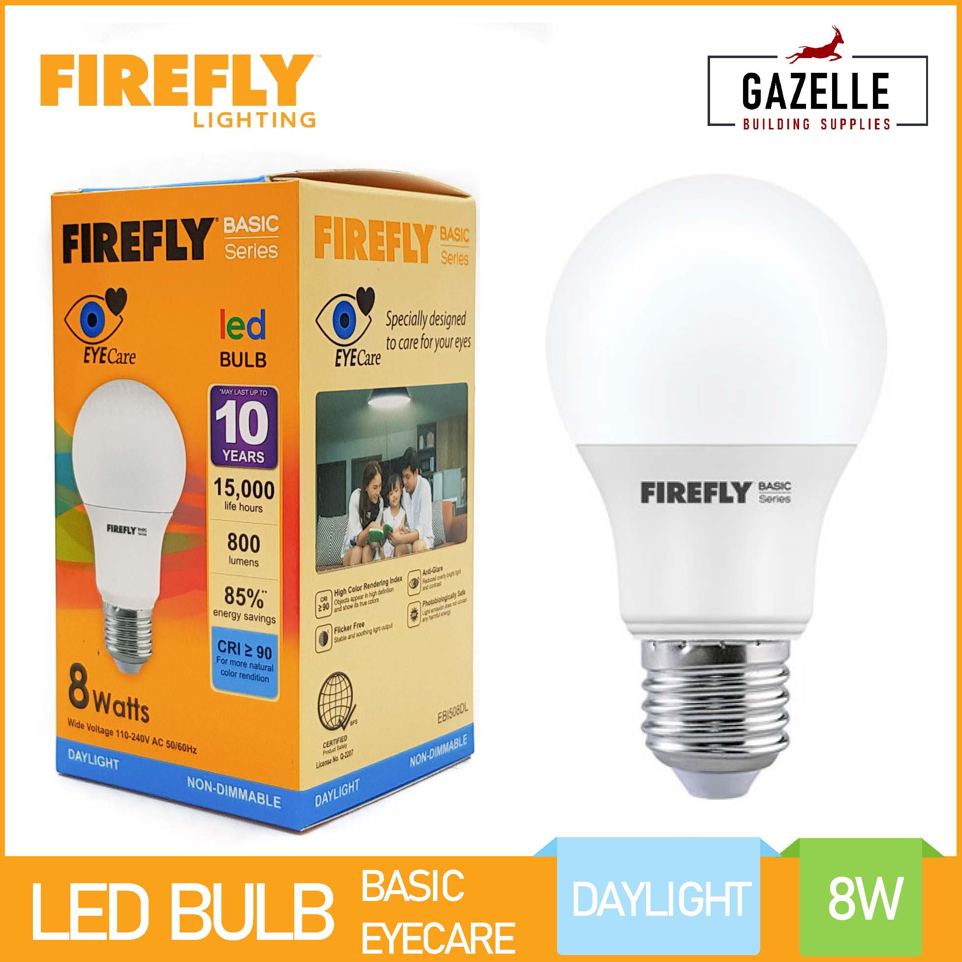 Firefly Basic Series EyeCare LED Bulb 6W - 12W | Lazada PH