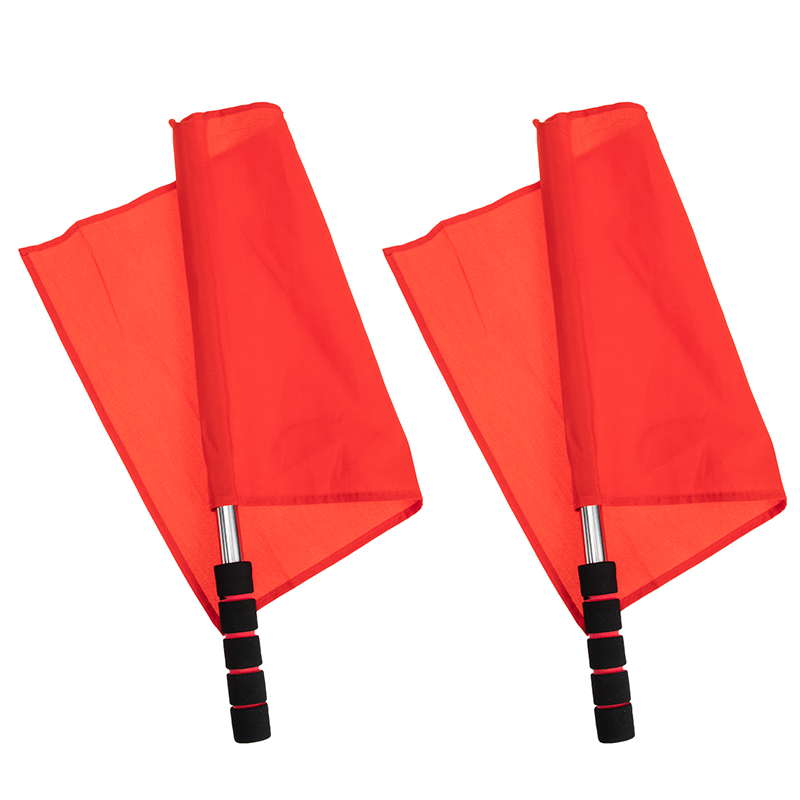 [Fast Delivery] 2Pcs Referee Flag Sports Volleyball Linesman Referee ...