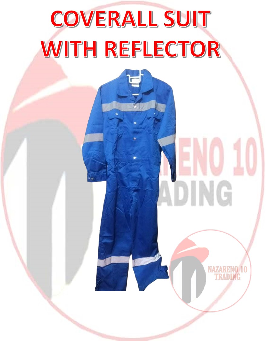 Safety coverall suit with high visibility reflective | Lazada PH