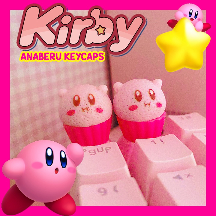 Kirby Cupcake Keycaps | Lazada PH