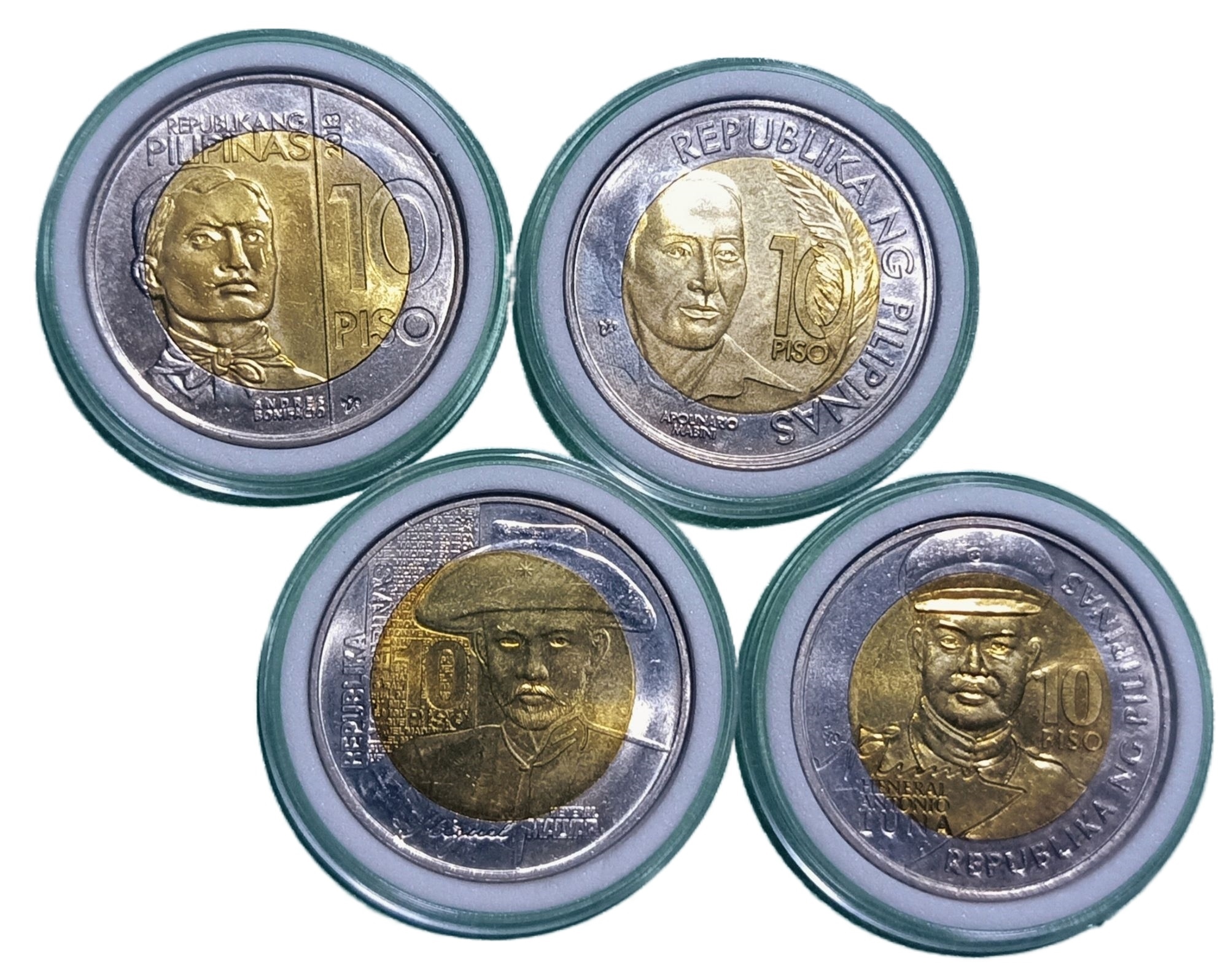 【Spot goods】 10 Piso P Commemorative Set | Lazada PH