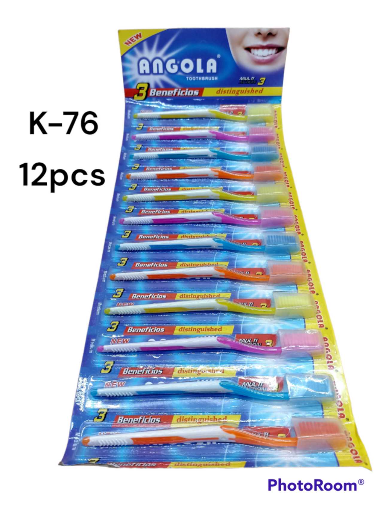 Toothbrush - economy travel portable soft toothbrush (Eagle/Colgate ...