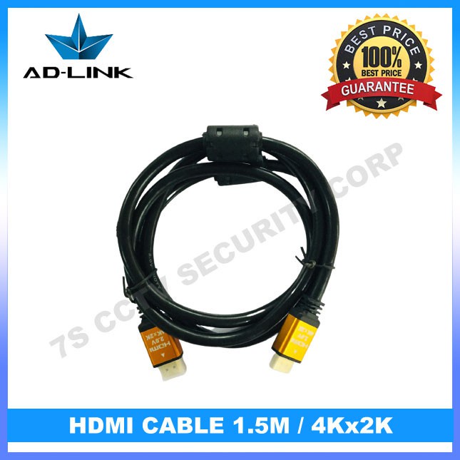 ADLINK HDMI CABLE 4K/2K VERSION 2.0 FULL HD 2160P | Lazada PH