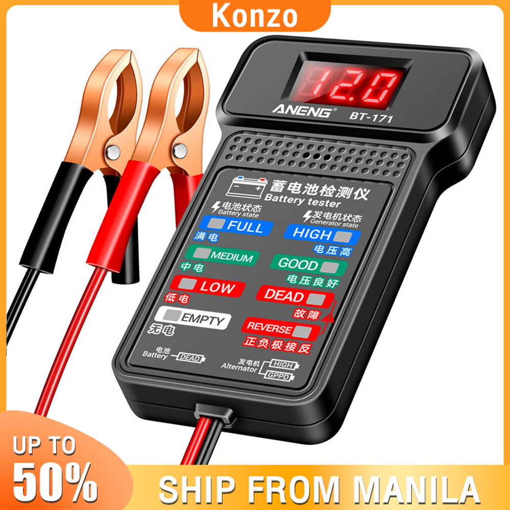 BT-171 Automotive Battery Tester Automotive Starting and Charging ...