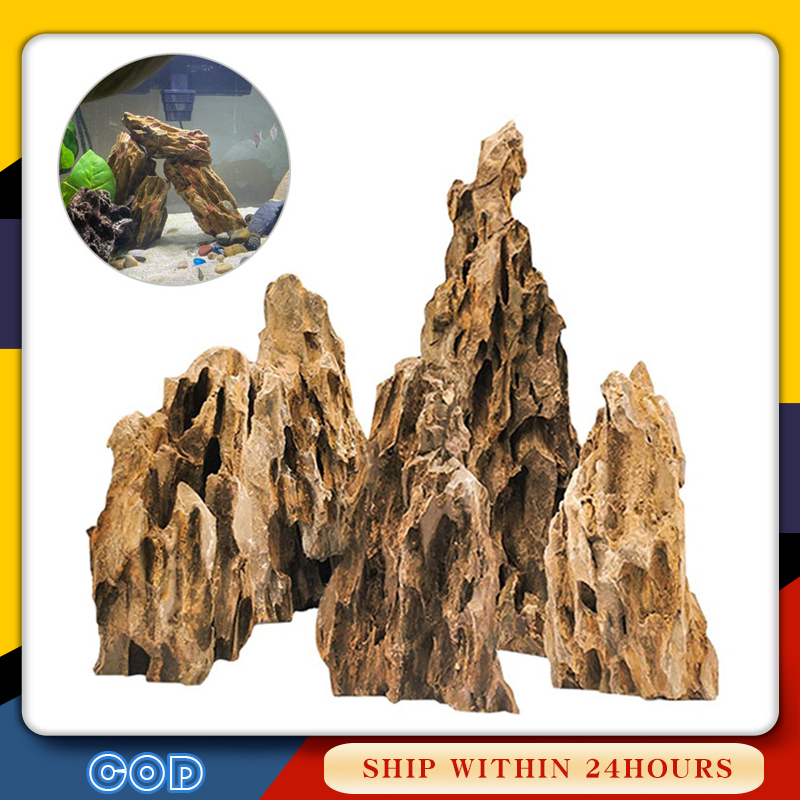 1Pcs Natural Dragonstone Rock Fish Tank Decoration Aquascaping Stone ...