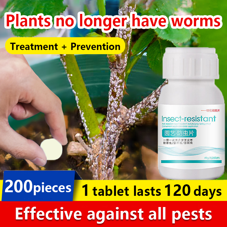 [FREE SHIPPING] 1 tablet effect lasts 120 days Plant Pest Control ...