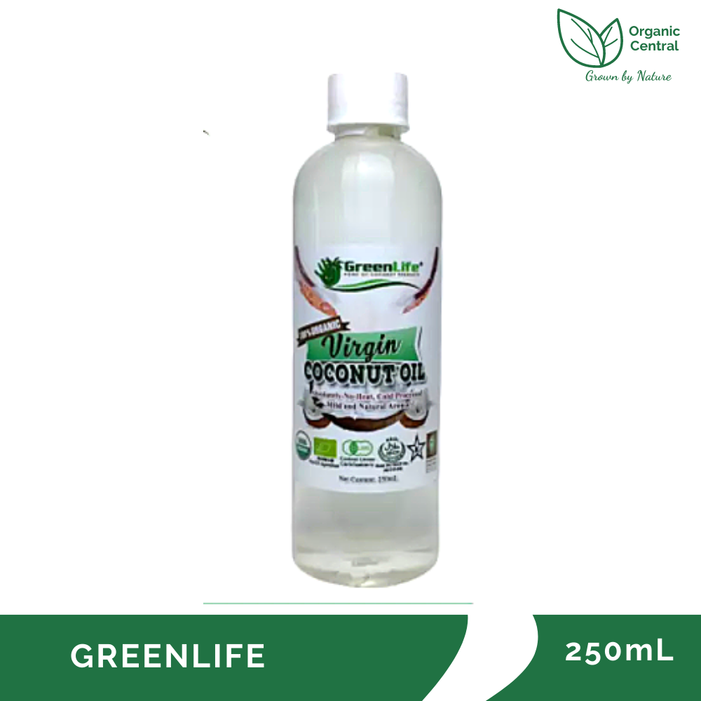 Greenlife 100% Organic Virgin Coconut Oil 250mL | Lazada PH