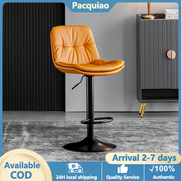 Bar Stool Chair Lifestyle Person Air Lift Adjustable High Chair Bar ...