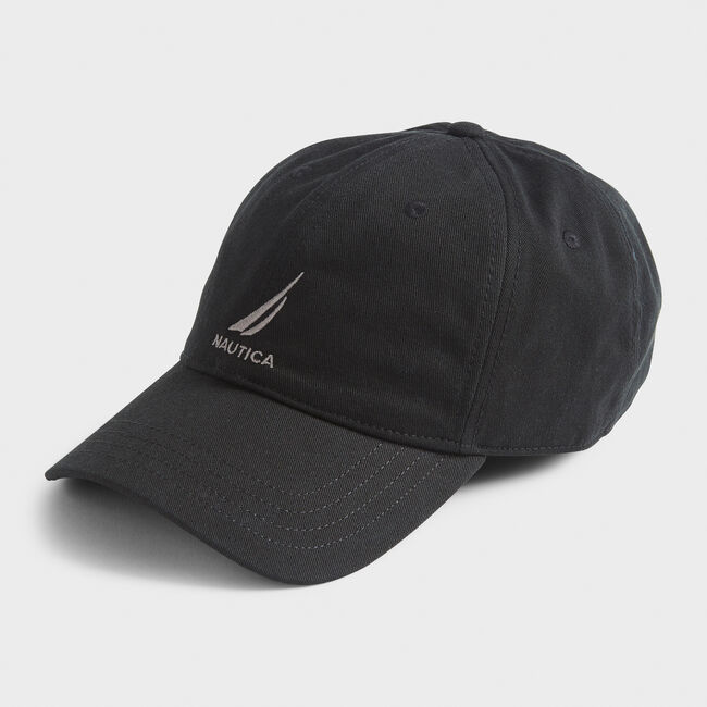 Nautica J-Class Embroidered Cap - True Black | Lazada PH
