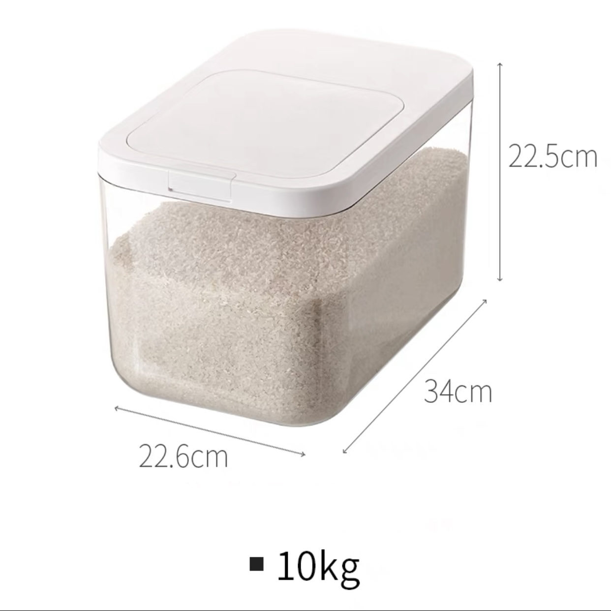 DXL Rice Bucket Household Insect-proof Moisture-proof Sealed Food-grade ...