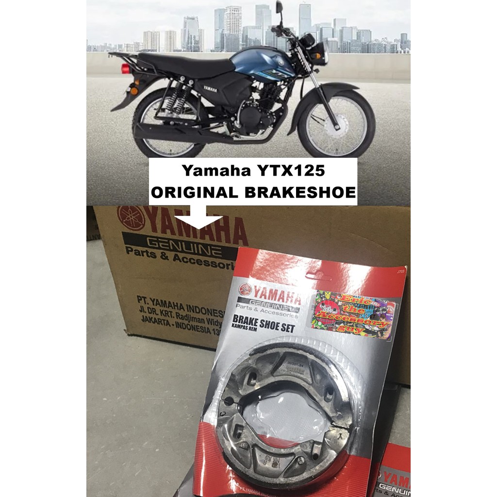 YTX125 Brake shoe(Original Yamaha) | Lazada PH