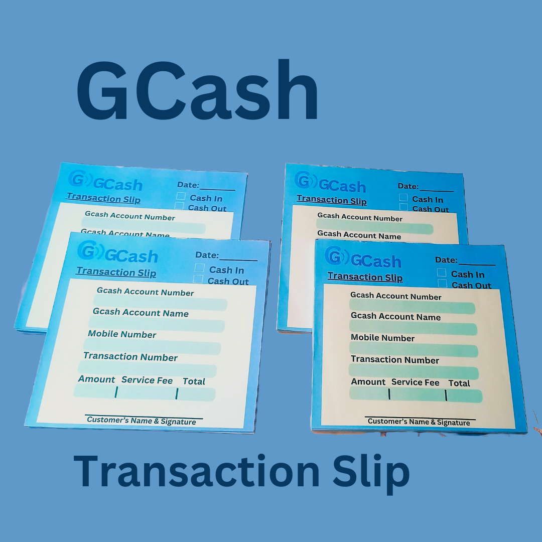 GCASH Transaction Slip - Organized Your sale with Gcash Transaction ...